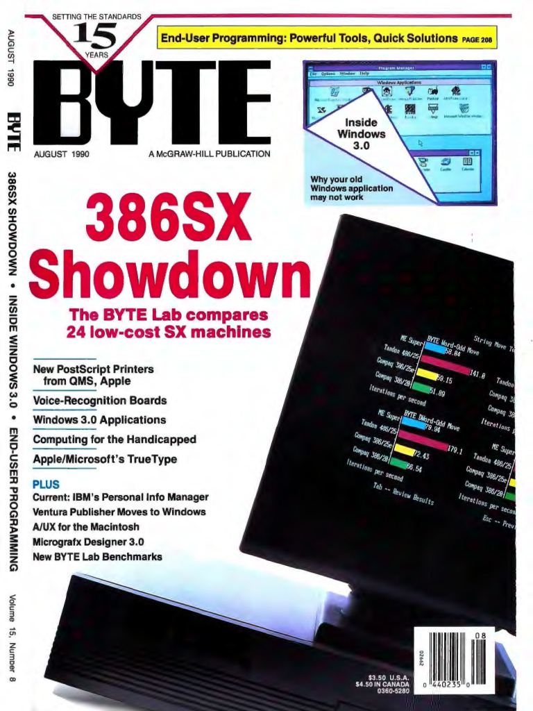 Showdown: The BYTE Lab Compares 24 Low-Cost SX Machines | PDF | Computer Engineering | Computer ...