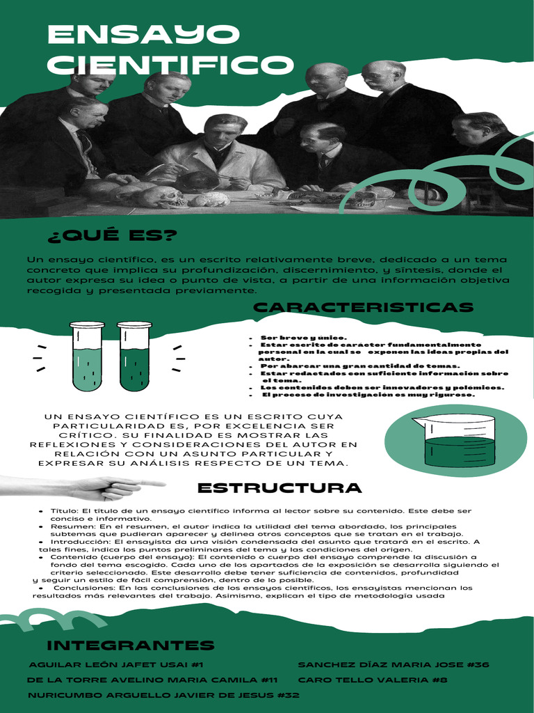 Estructura del Ensayo Científico | PDF | Ensayos