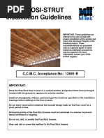 Posi-STRUT™ Design Manual Overview | PDF | Truss | Structural Load