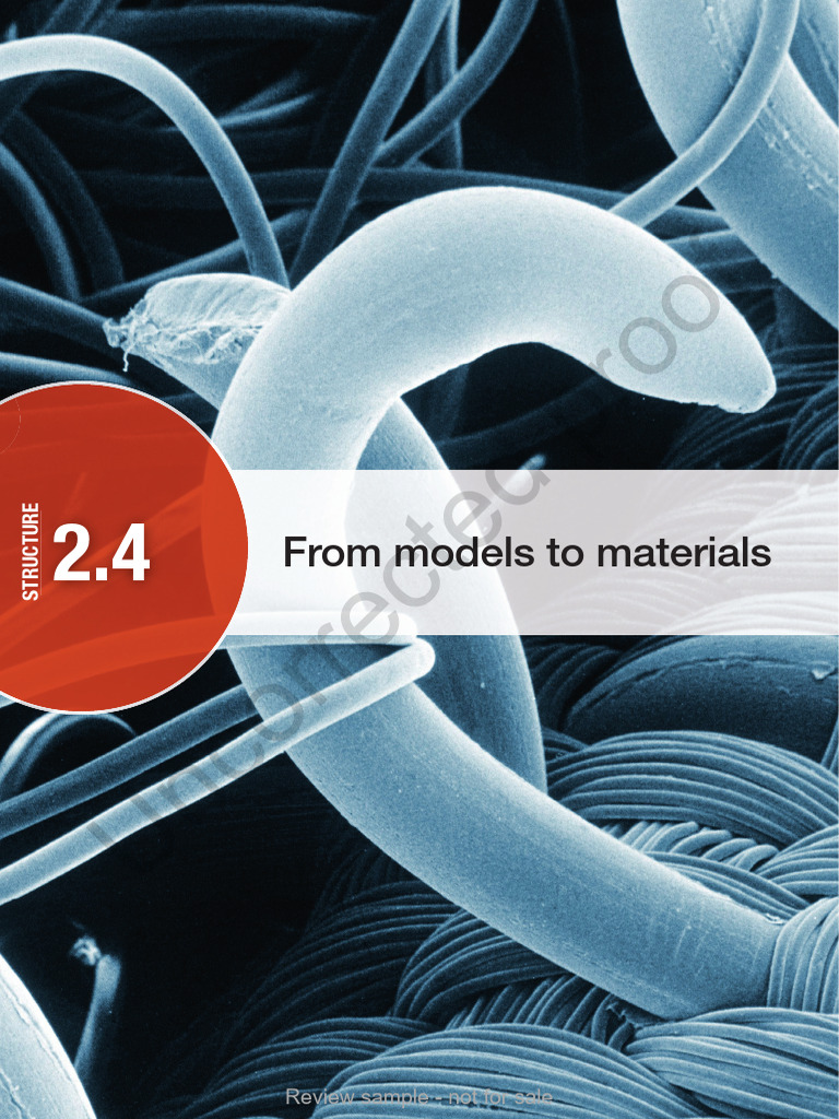 IB Chemistry Sample Chapter | PDF | Chemical Bond | Alloy