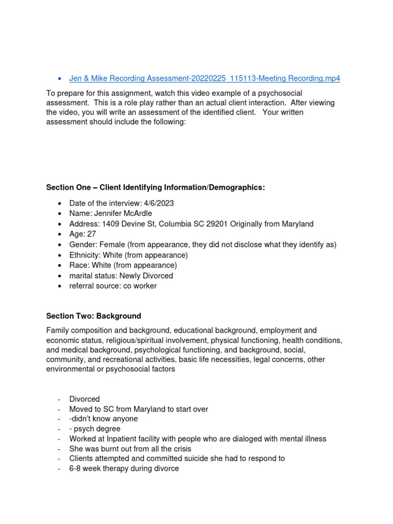 Psychosocial 312 | PDF | Psychosocial | Goal