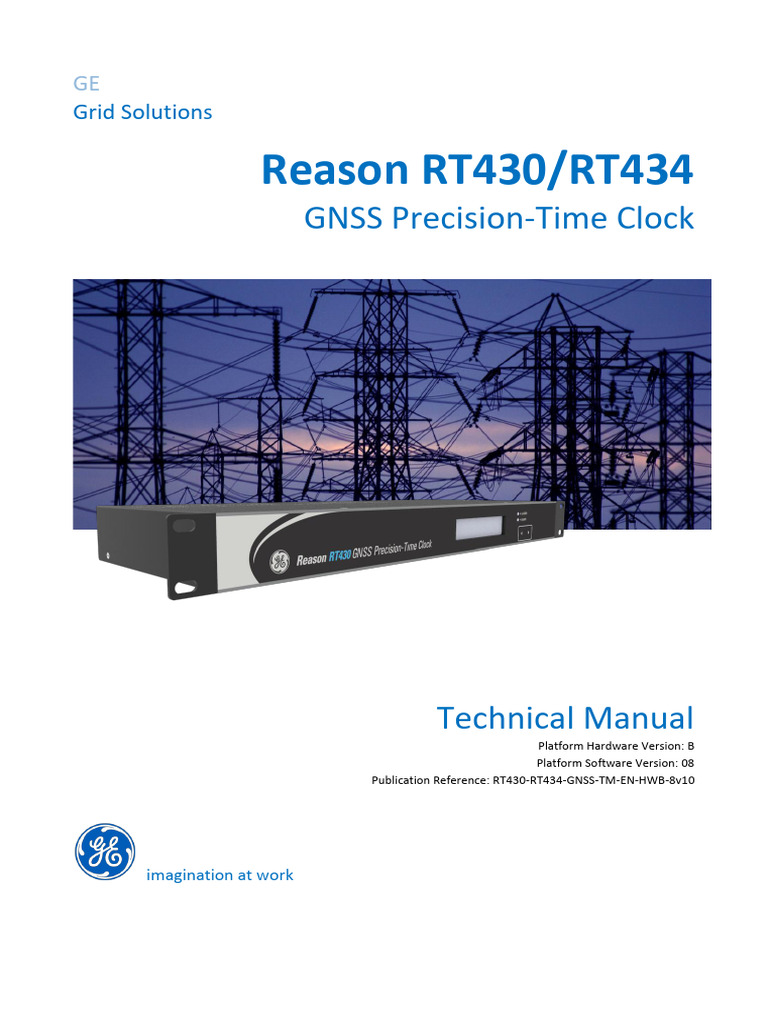 Rt430 Rt434 Gnss TM en HWB 8v10 | PDF | Computer Network | Computer Networking