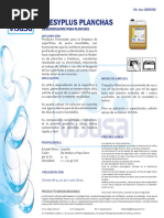 HDS DrySan Duo - Ecolab | PDF | Agua | Residuos
