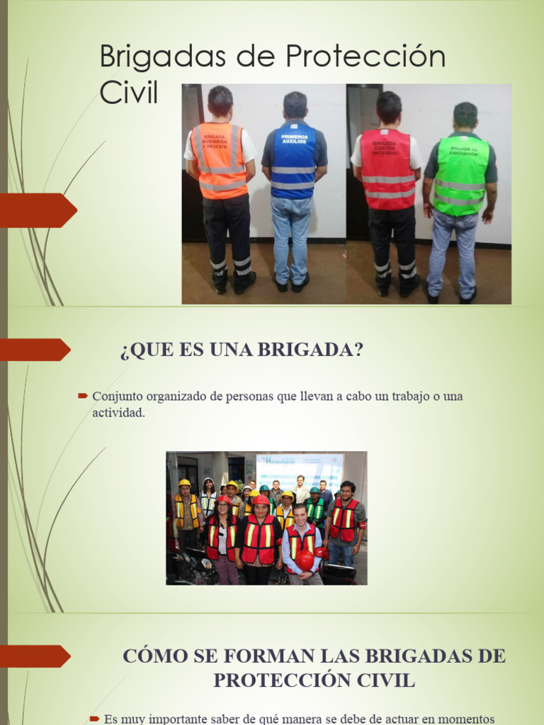 Brigadas de Protección Civil | PDF | Defensa Civil