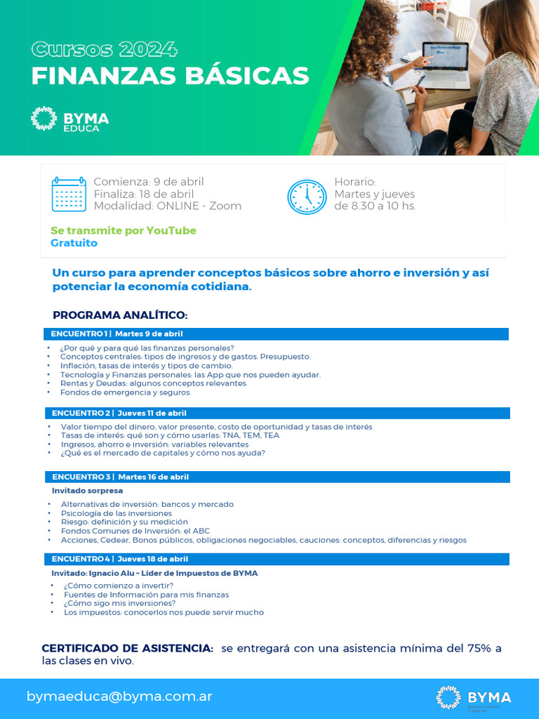 Programa Finanzas Basicas | PDF | Crecimiento personal y profesional