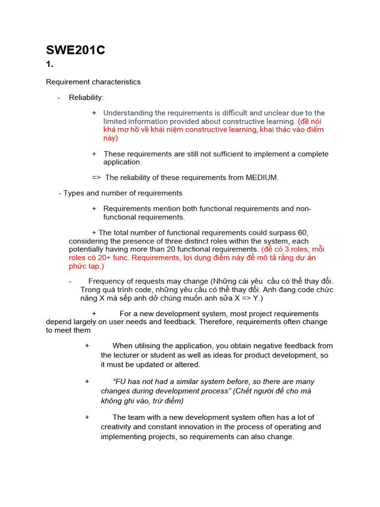 SWE201C | PDF | Agile Software Development | Software Development Process