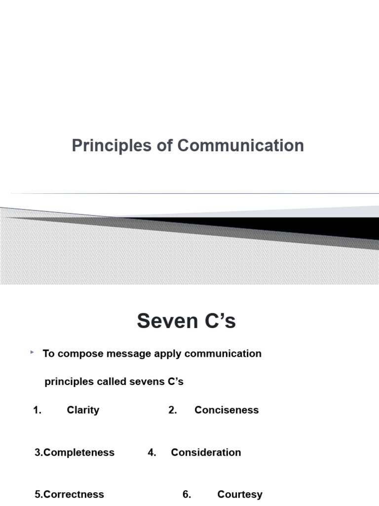 7cs of Communication | PDF | Sentence (Linguistics) | Word