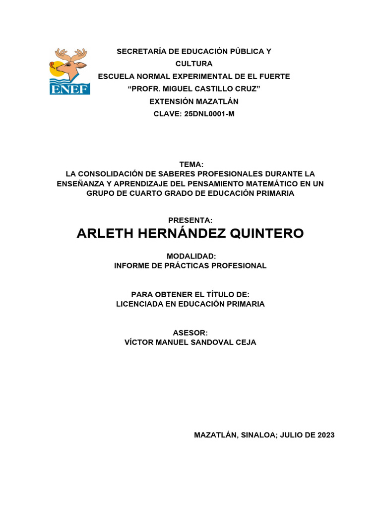 Arleth Hernández Quintero PDF | PDF | Aprendizaje | Enseñando