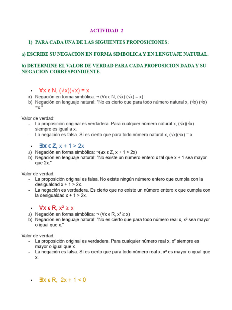 Actividad 2 (Matematicas 11) 2021-1 | PDF