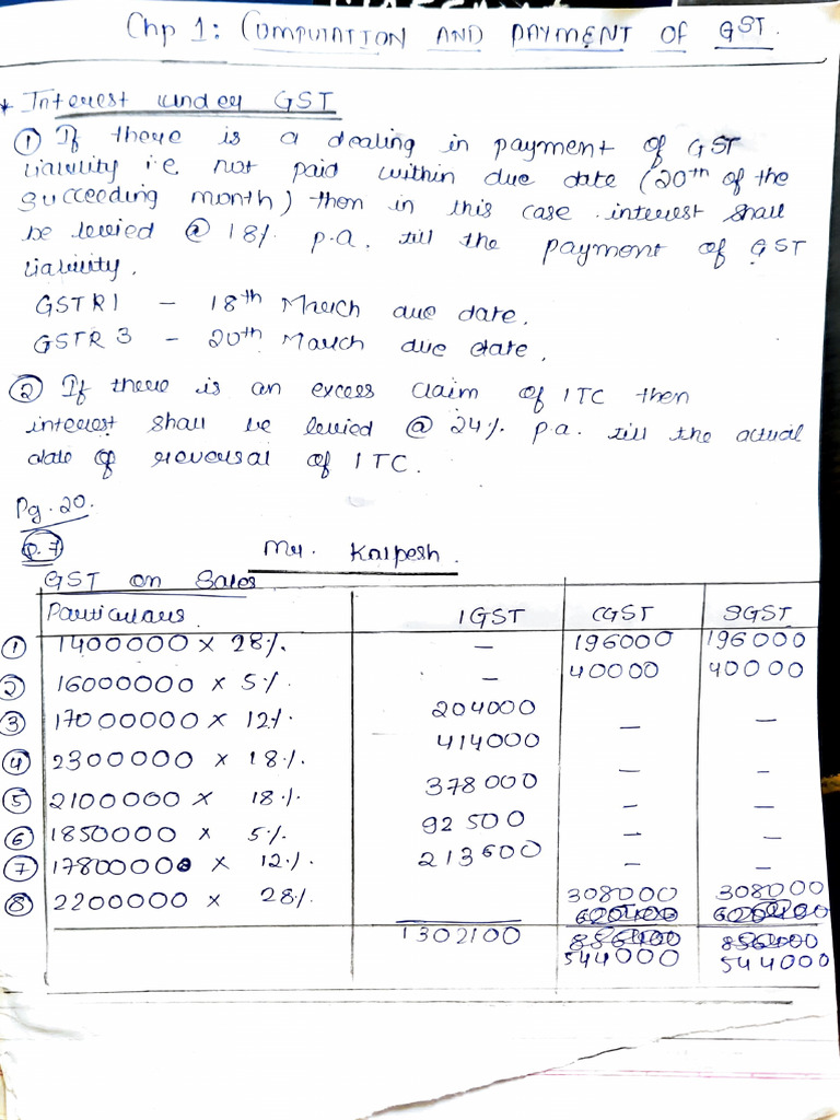 GST Sums Extra | PDF | Finance & Money Management | Science & Mathematics