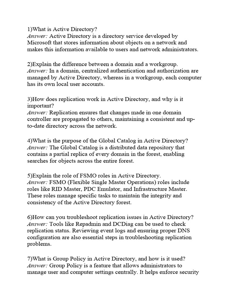 Active Directory | PDF | Active Directory | Security