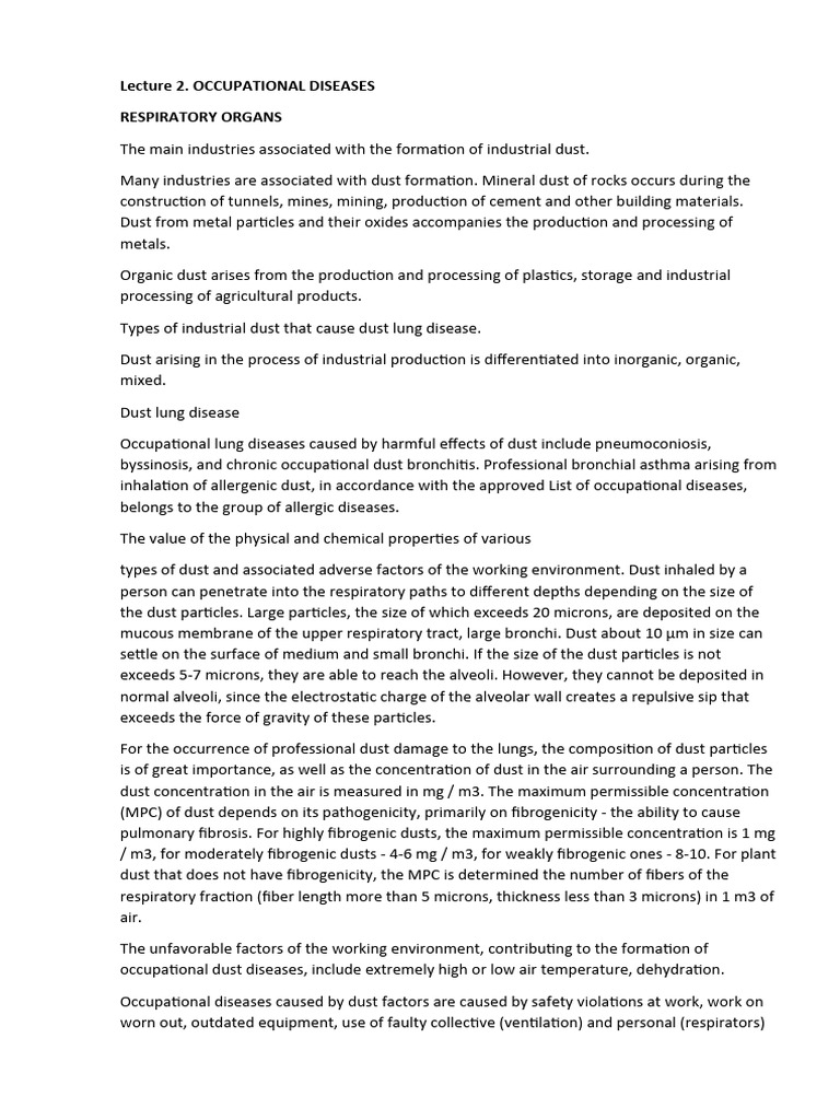 Lec 2 | PDF | Lung | Macrophage