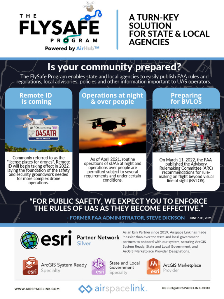 FlySafe Flyer | PDF | Unmanned Aerial Vehicle | Federal Aviation ...
