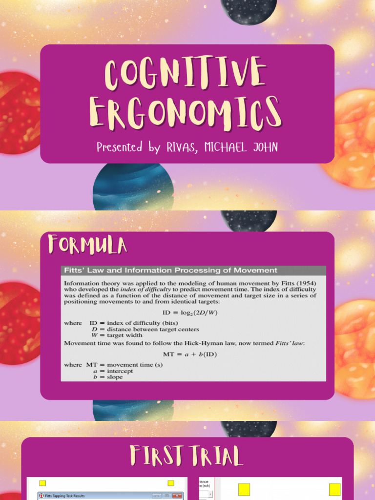 Fitts - Tapping Task Rivas, Michael John | PDF | Neuroscience ...