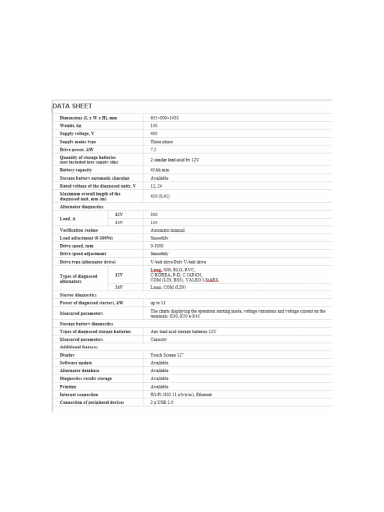 MS005 Data Sheet | PDF