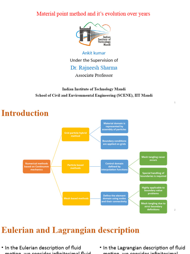 Material Point Method and It's Evolution Over Years | Download Free PDF | Applied Mathematics ...