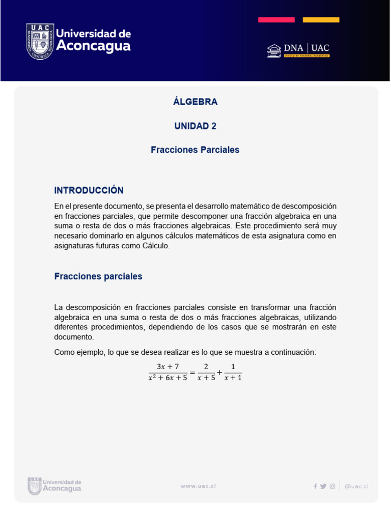 Guia Resumen de Contenido - Algebra - U2 TEMA 2 | PDF | Objetos ...