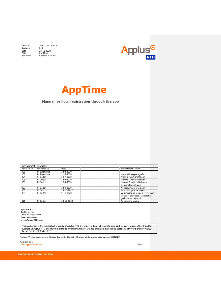 Manual AppTime V10 ENG Version | PDF | Mobile App | Ios