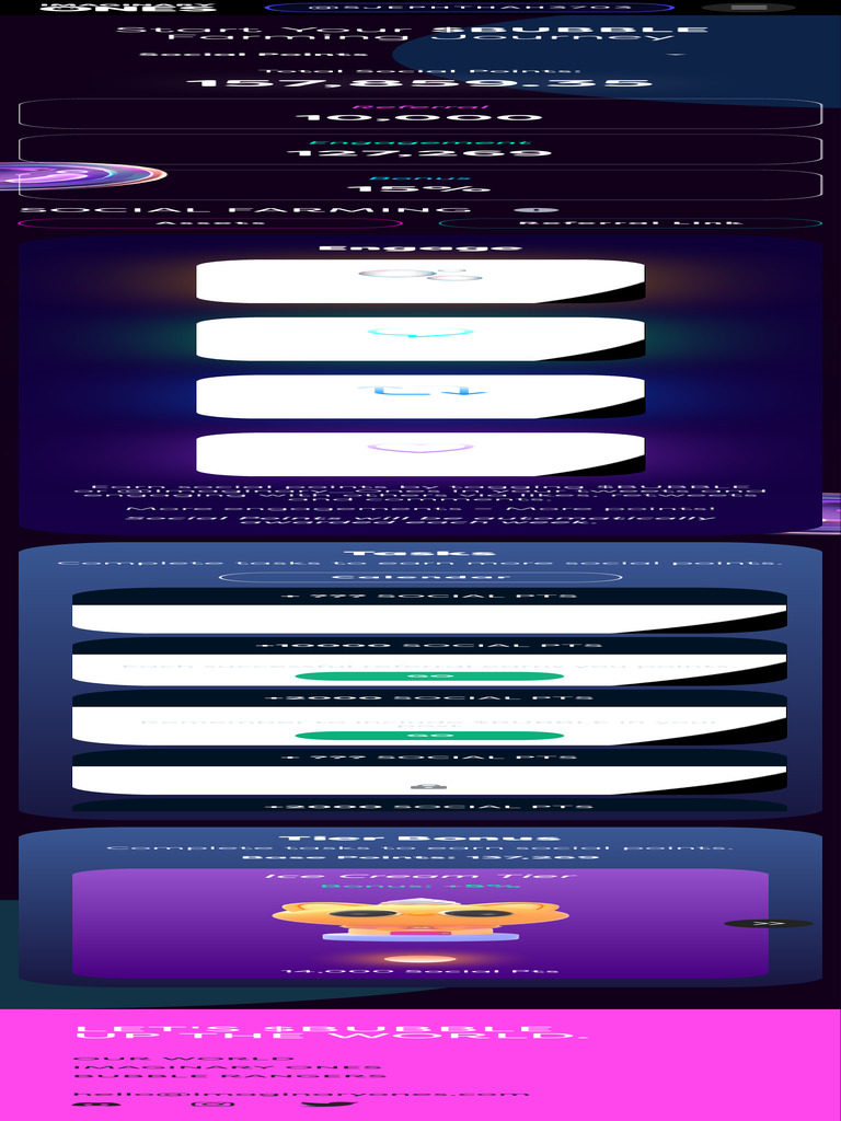 $BUBBLE Coin. Powered by Imaginary Ones | PDF | Social Science