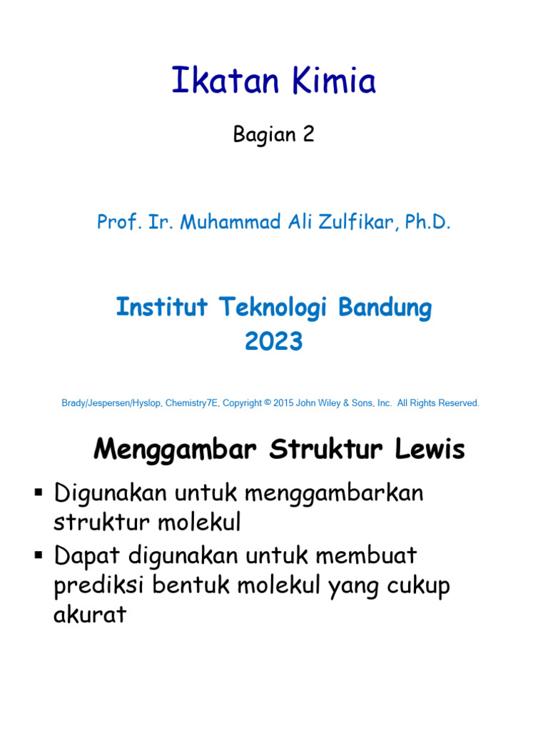 Ikatan Kimia 2 | PDF