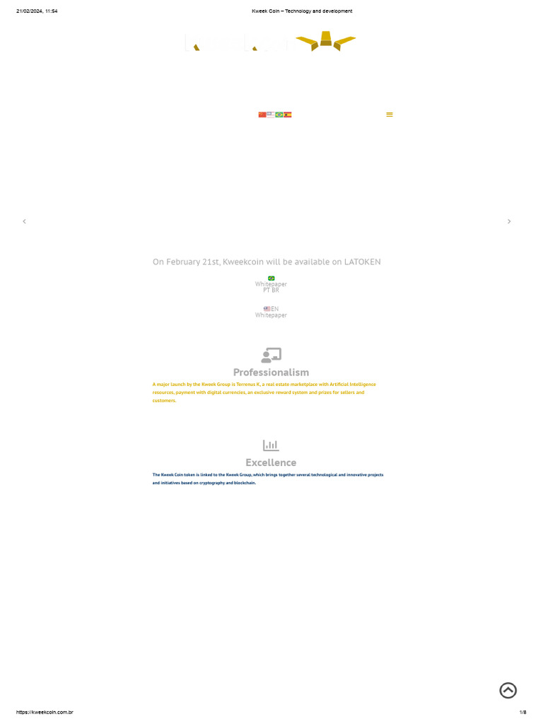 Kweek Coin: Blockchain Real Estate Token | PDF | Cryptocurrency | Economies