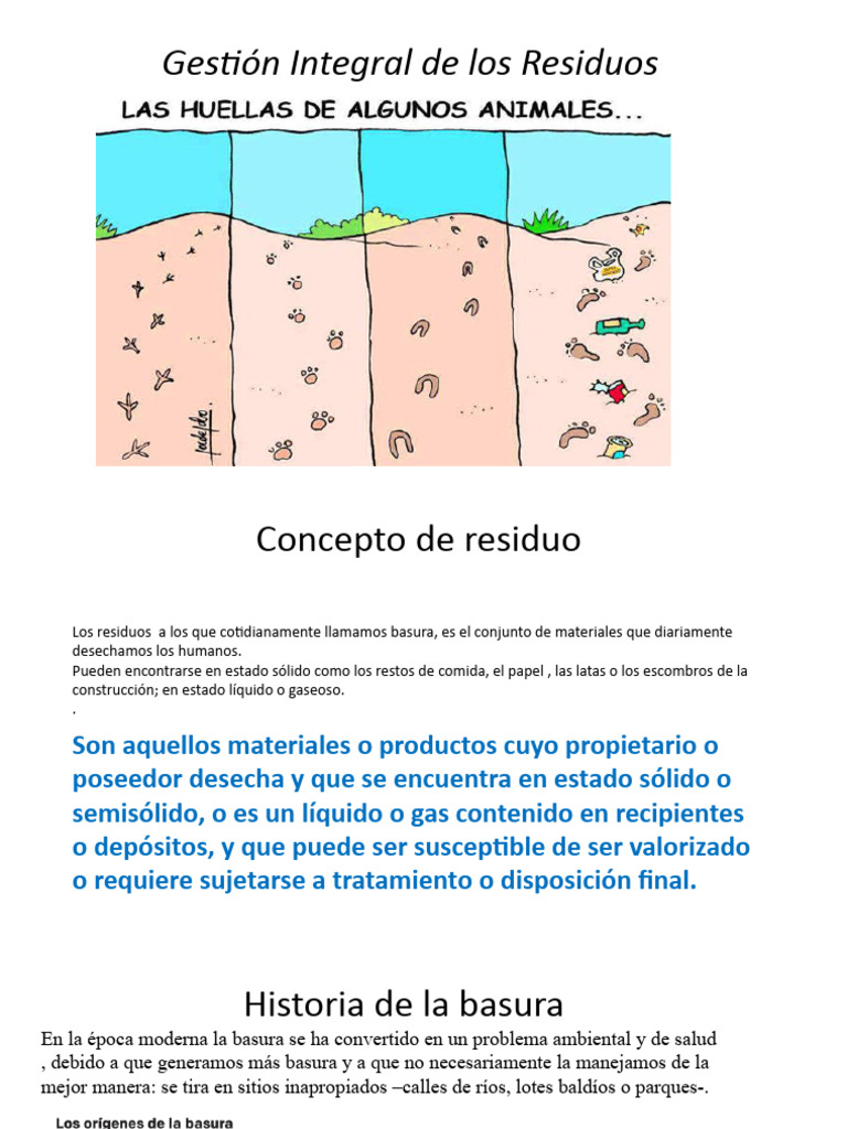 RESIDUOS | PDF | Residuos | Vertedero