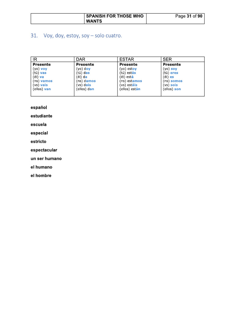 Spanish Works 31-40 | PDF