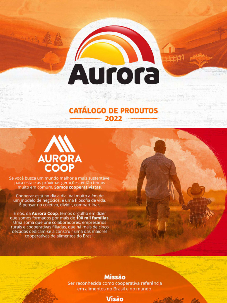 Catalogo Aurora 2022 | PDF | Alimentos | Lacticínios