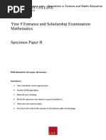 Bexley Secondary Selection Test Guide | PDF