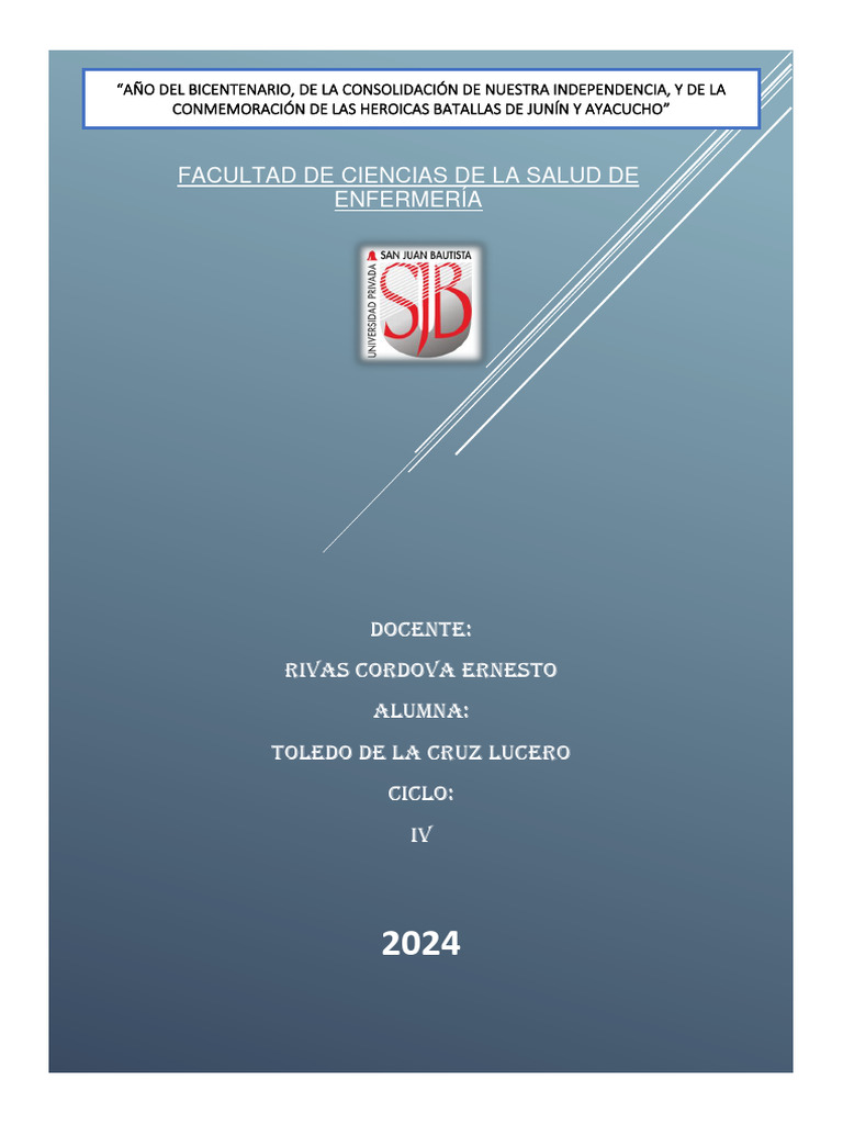 LRPD 1 Salud y Epidemiologia | PDF | Enfermería | Epidemiología