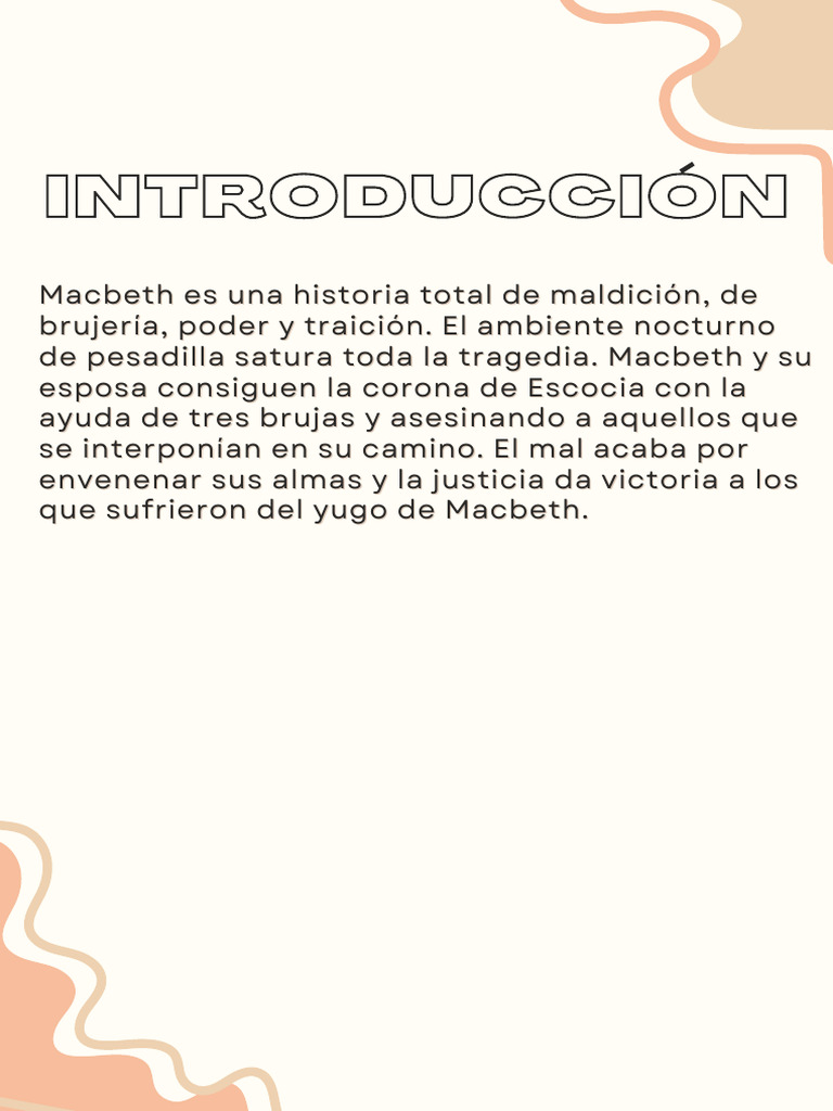 Macbeth Obra | PDF | Macbeth | William Shakespeare