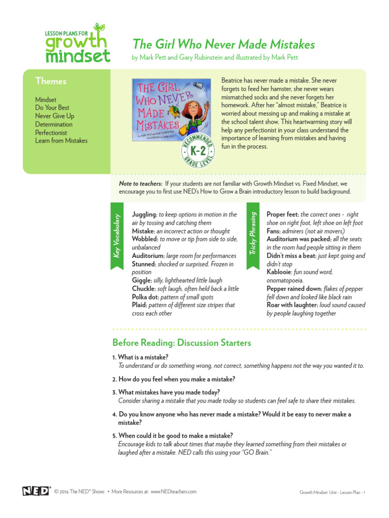 5cf01cbca4a837078a95d445 - Growth Mindset Lesson Girl Never Made ...