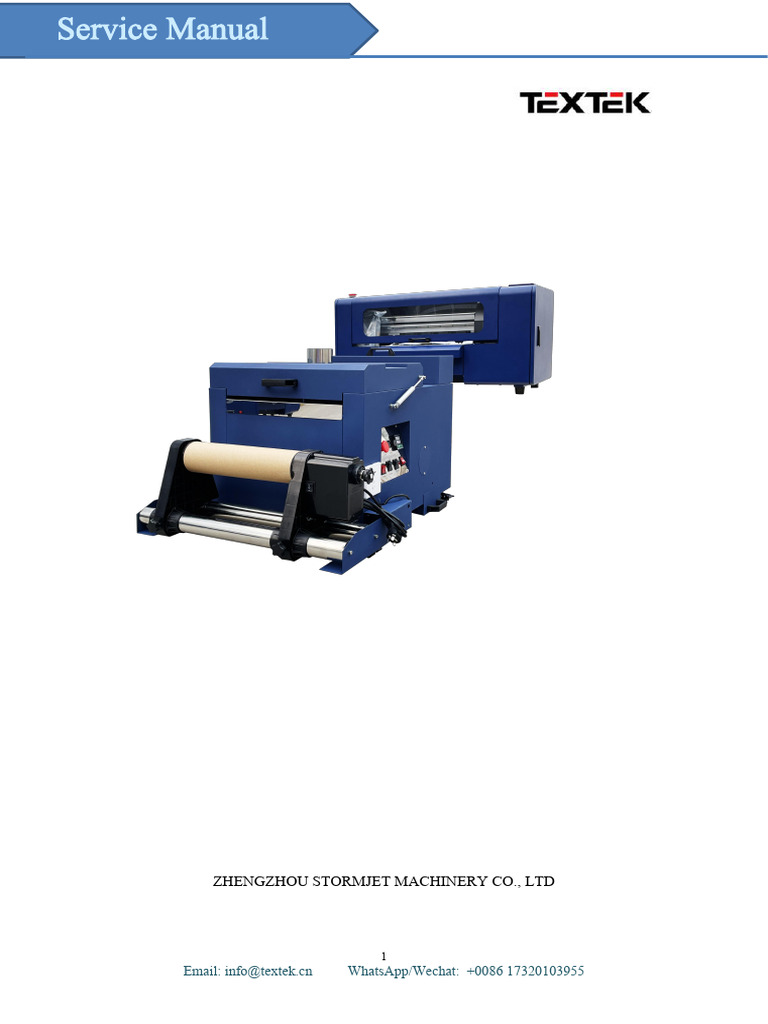 Textek A3 PRO DTF User Manual Dos Cabezales Fluor | PDF | Radio | Window (Computing)