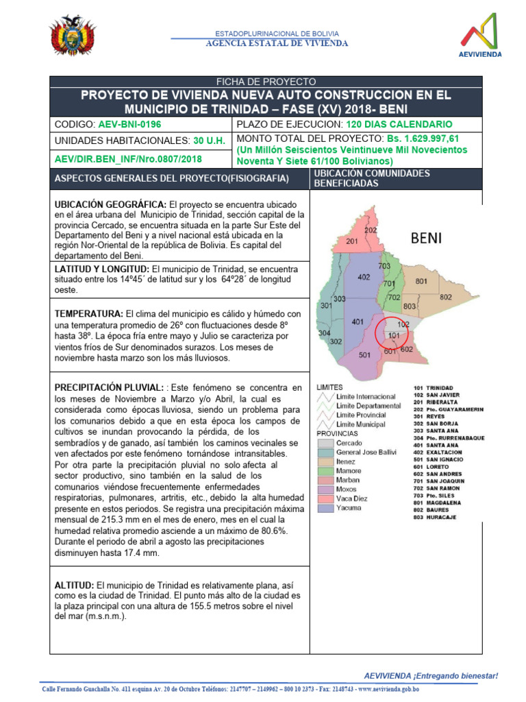 Ficha de Proyecto TDD 2018 | Descargar gratis PDF | Agua | Alcantarillado