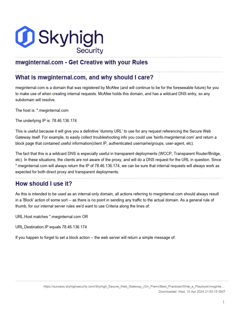 Get Creative With Your Rules | PDF | Proxy Server | Domain Name System