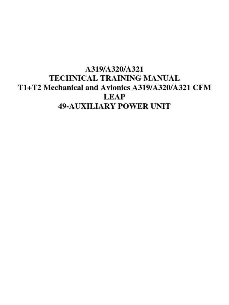 49 - Apu | PDF | Valve | Propulsion