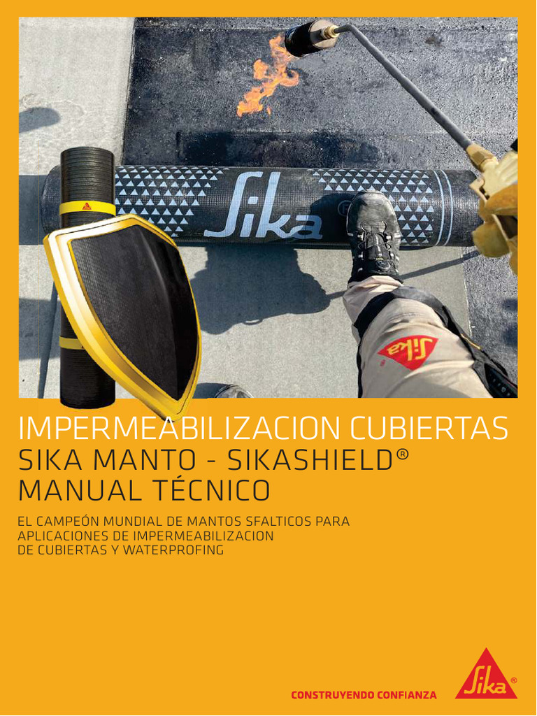 Co Sika Manto Sikashield Manual Tecnico Impermeabilizacion Cubiertas ...