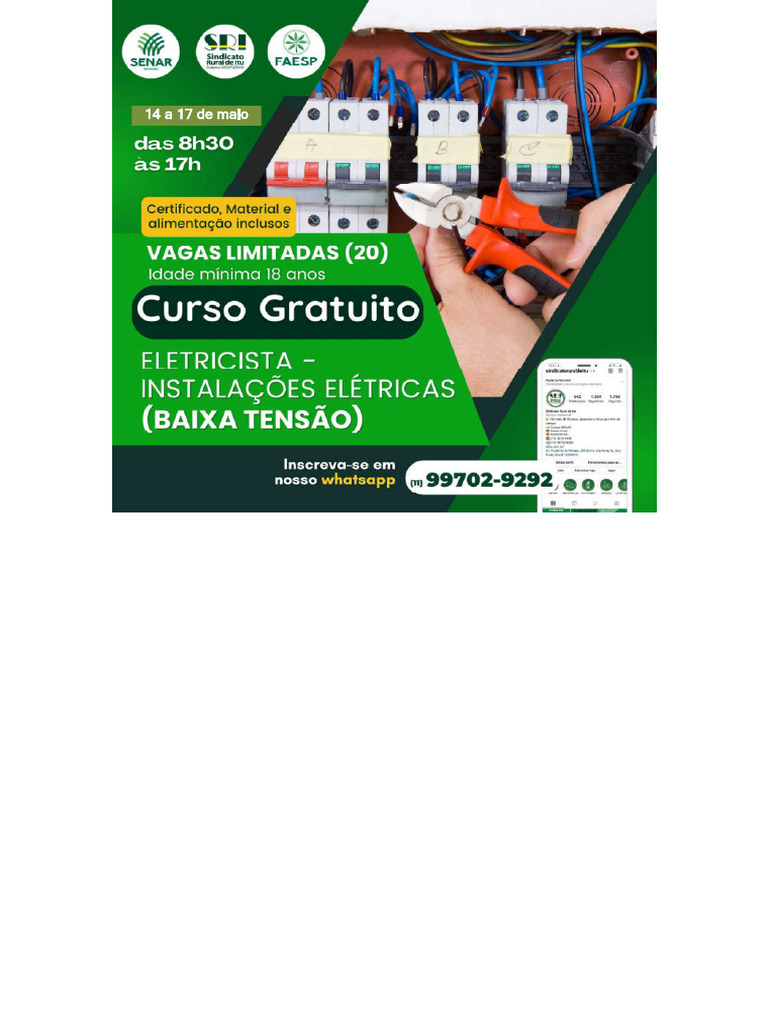 Eletricista 1 | PDF