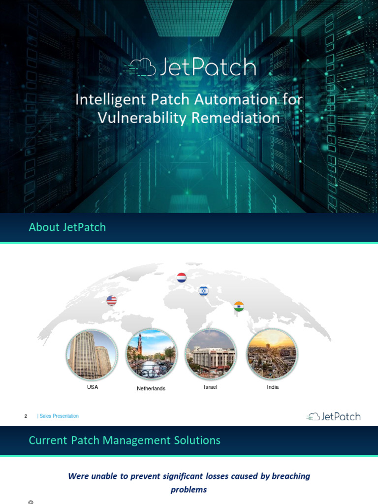 Jetpatch | PDF | Vulnerability (Computing) | Automation