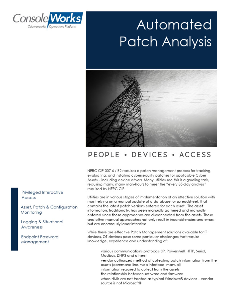 Patch-Analysis-Datasheet-2 | PDF | Computer Security | Security