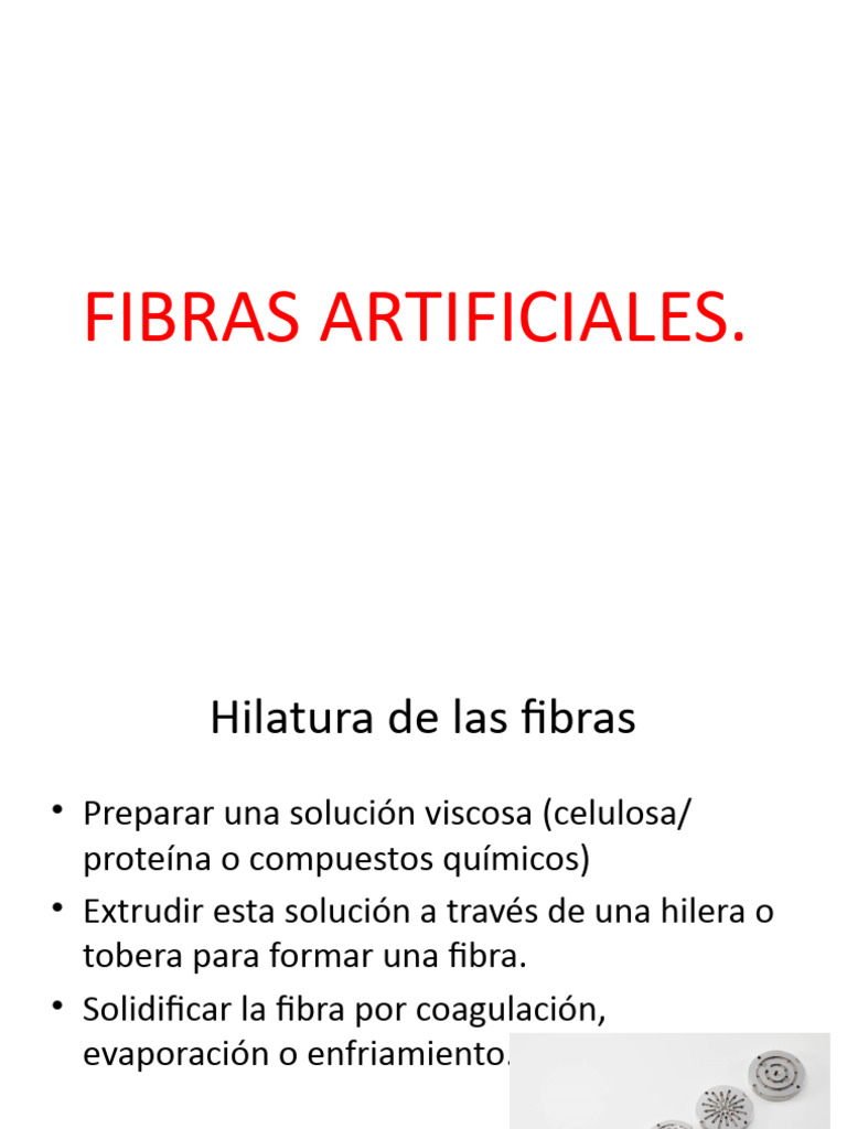 Fibras Viscosa Acetato | PDF | Hogar, jardinería y bricolaje