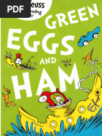 Green Eggs and Ham Text Overview | PDF | Dr. Seuss | American Children ...