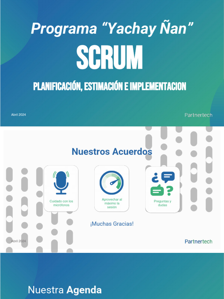 TLL-Planificacion, Estimacion e Implementacion | PDF | Scrum (desarrollo de software)