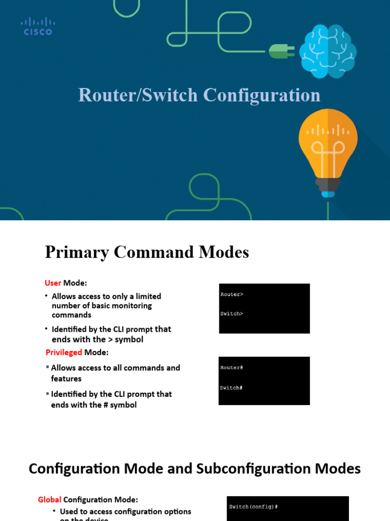 Lecture-3 - Device Basic Configuration | PDF | Command Line Interface | Password