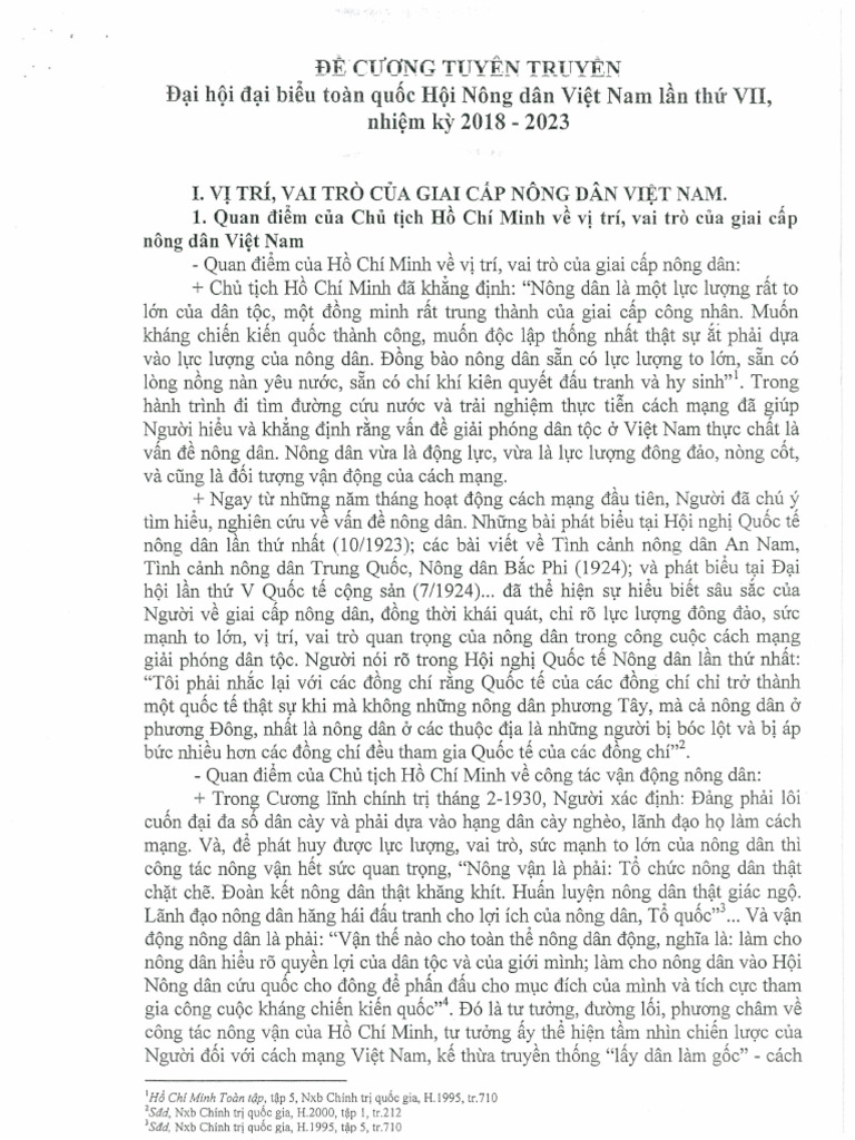 De Cuong Tuyen Truyen | PDF