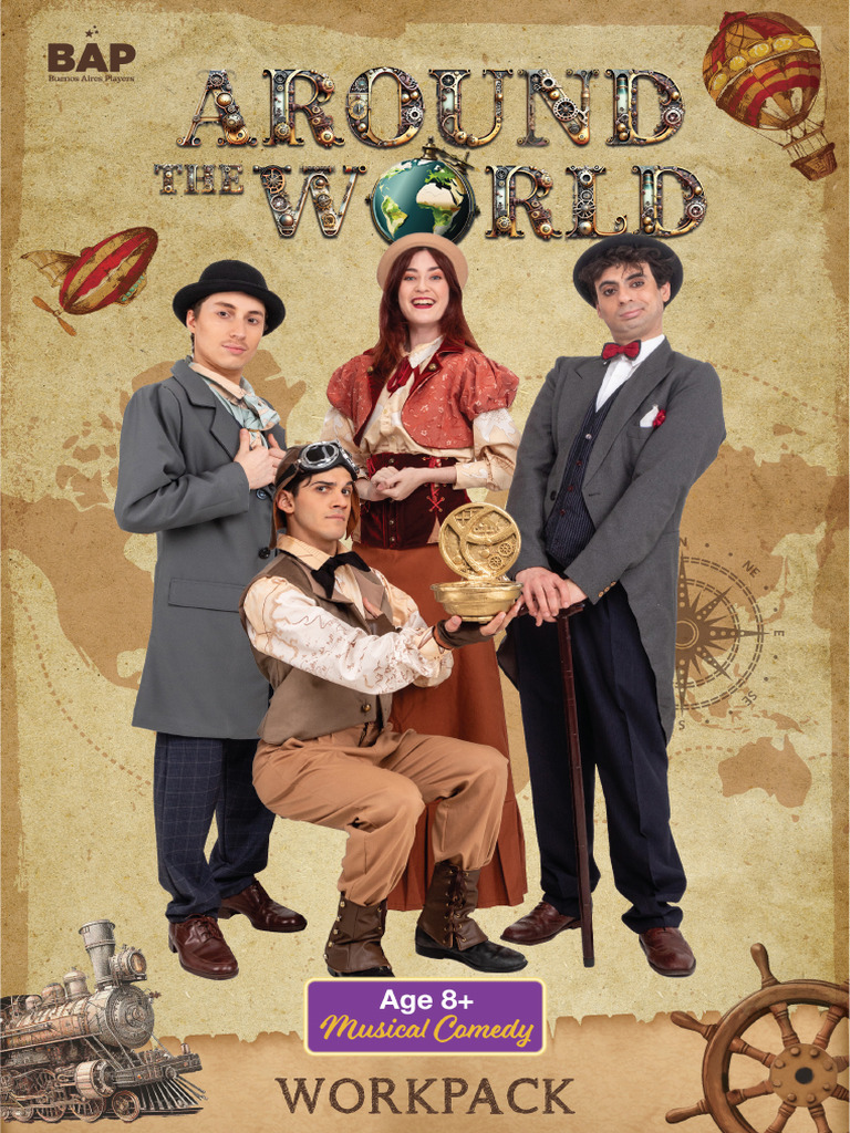 Arround The World Workpack | PDF | Around The World In Eighty Days