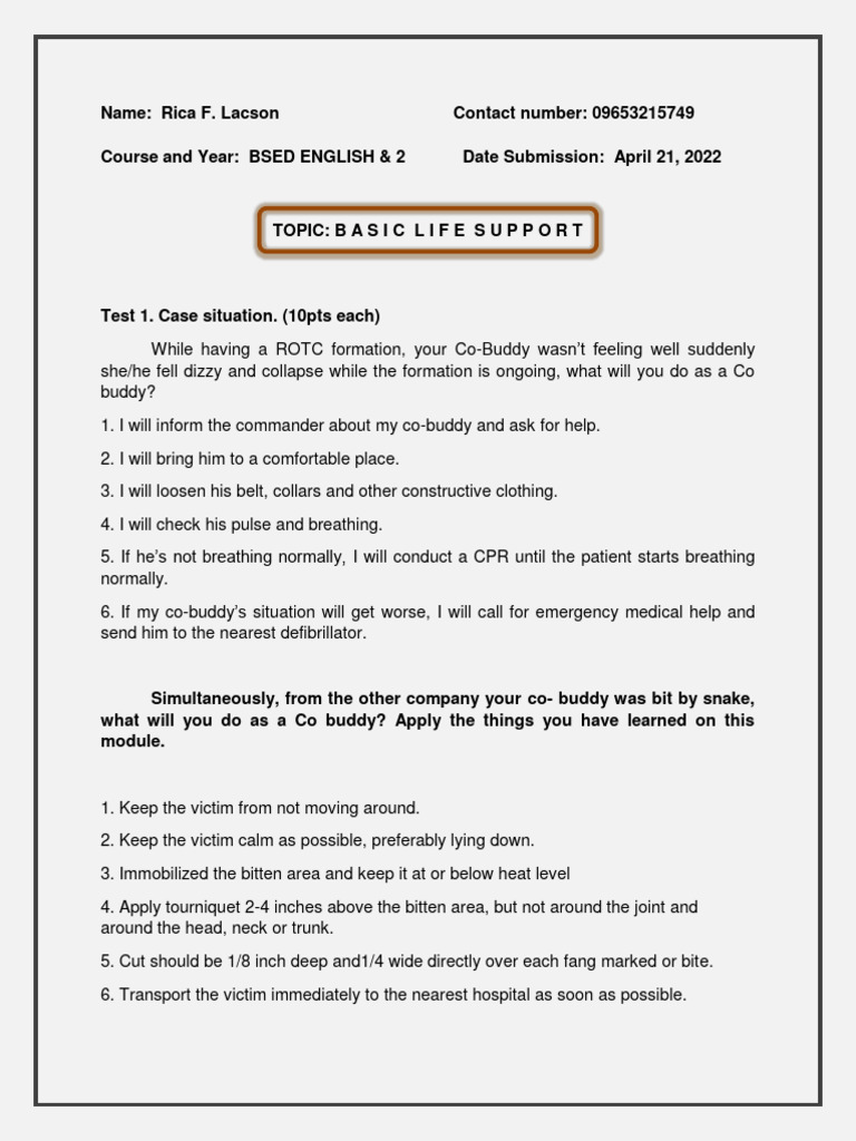 LACSON, 4th Module | PDF