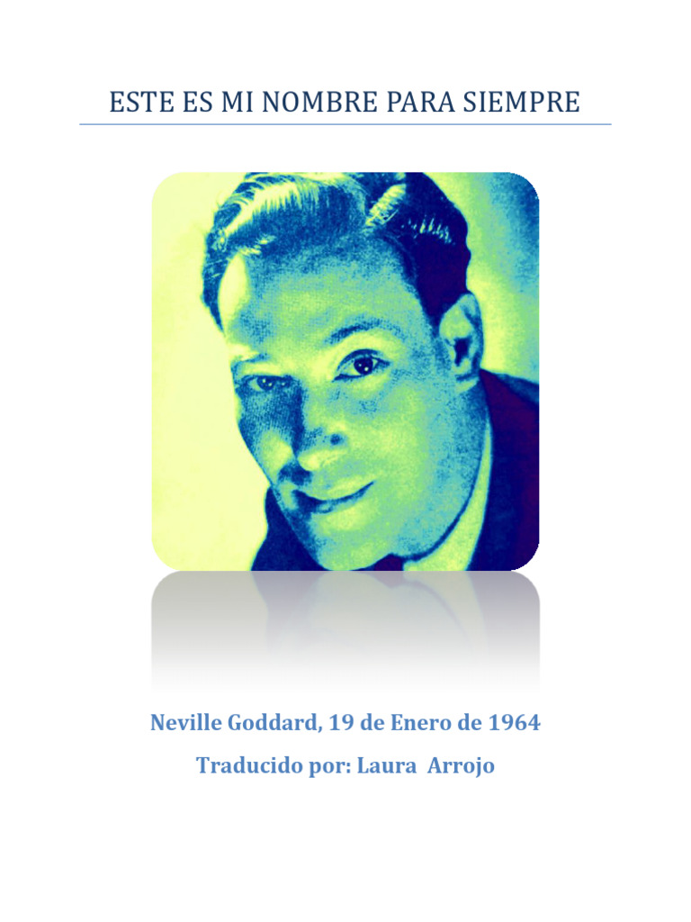 Este Es Mi Nombre para Siempre | PDF | Amor | Oración