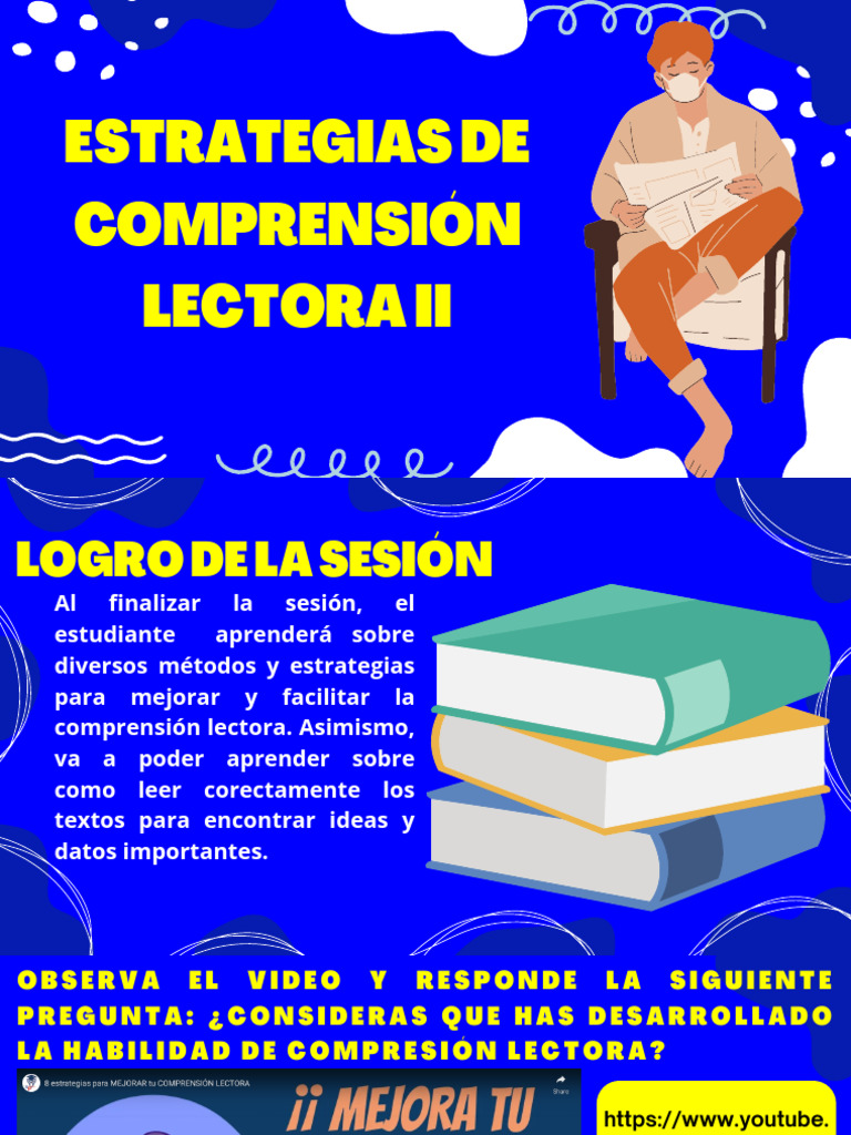Estrategias de Comprensión Lectora II | PDF | Sumario abstracto ...