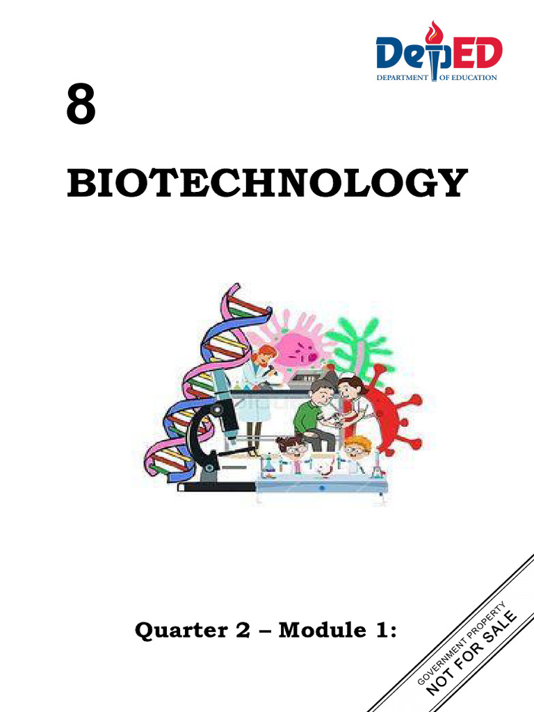 Module 1 Biotechnology Second Quarter | PDF | Dna | Biotechnology